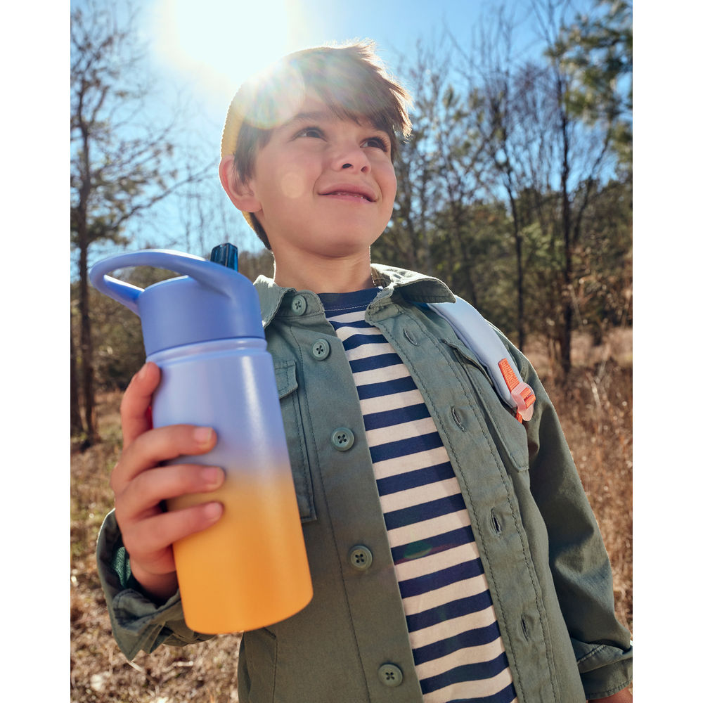 Skip Hop Wander Stainless Steel Water Bottle - Ombre Blue – Bloom ...