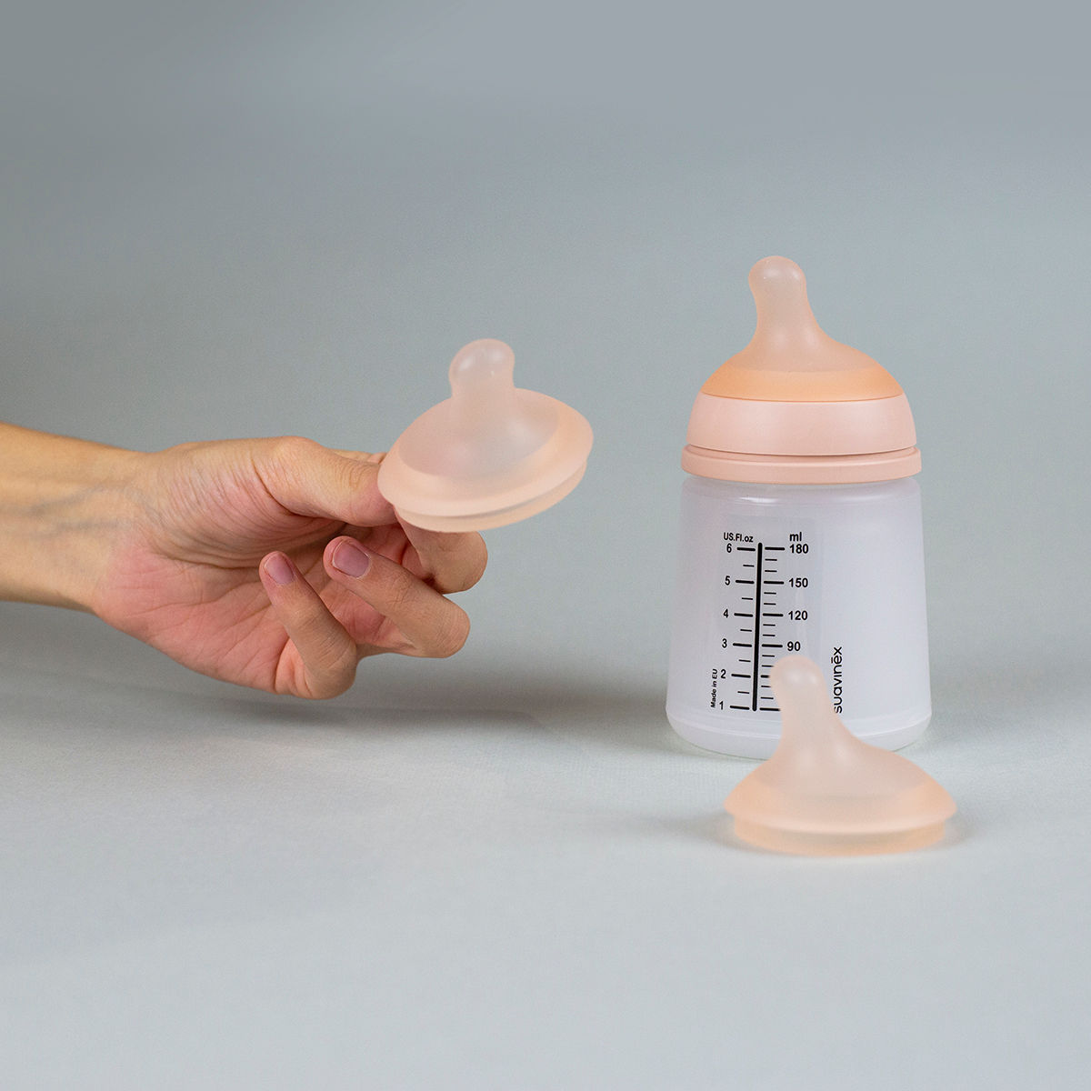 Suavinex Zero Zero Silicone Teat x 2 - Medium Flow 3M+ – Bloom Connect MY